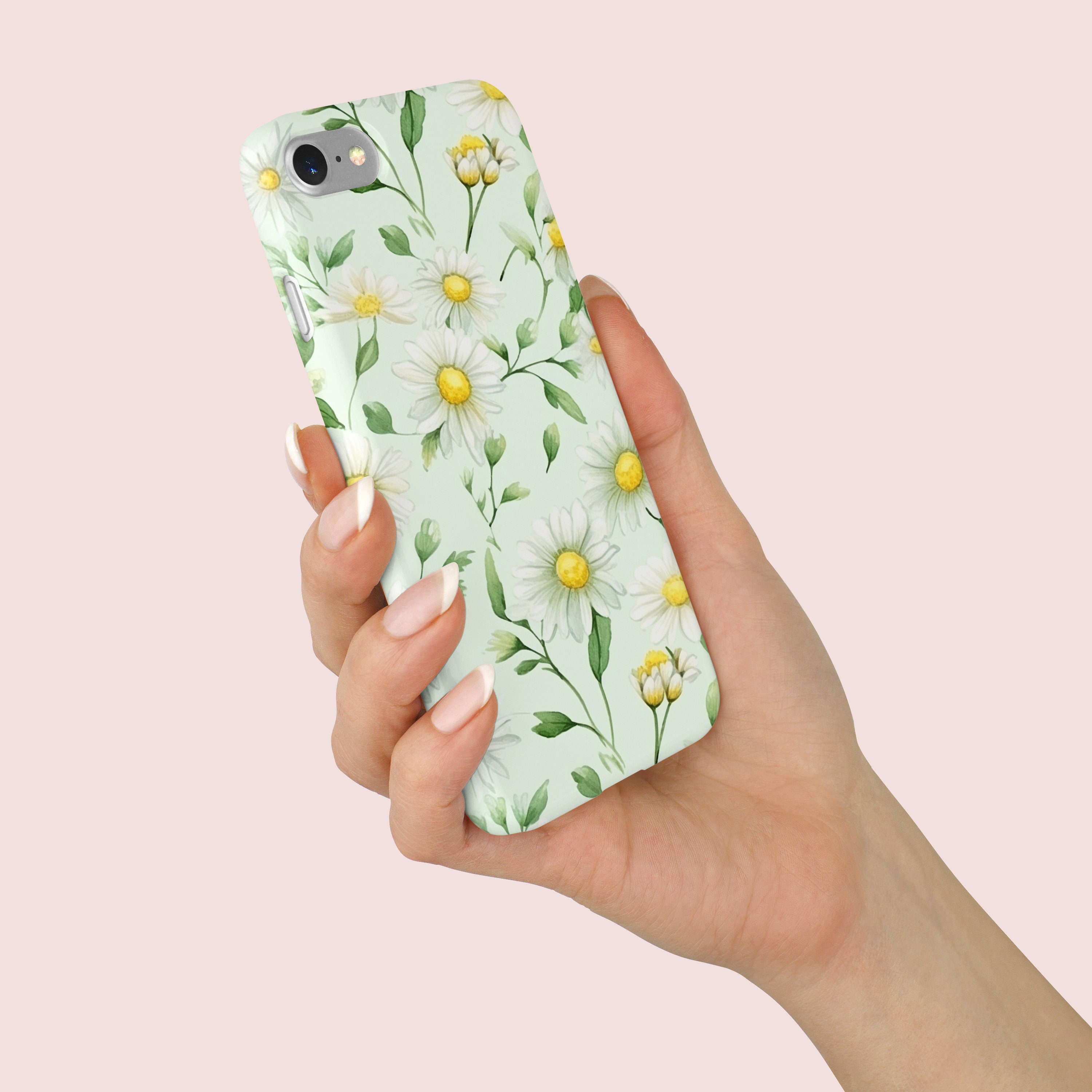 30 Seamless Watercolor Miniature Daisy Flower Digital Papers Digital ...