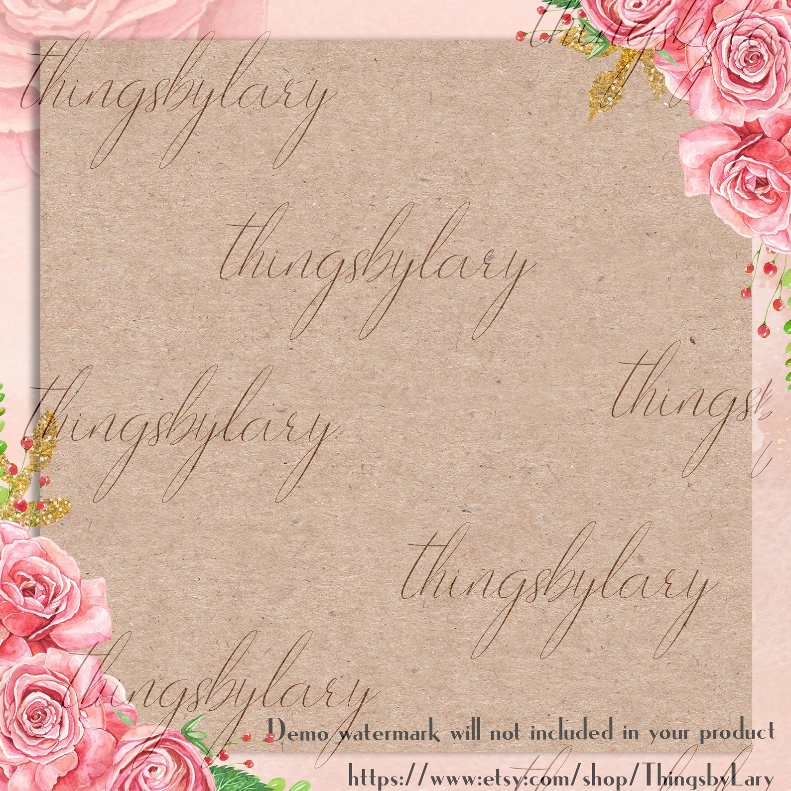 18 Craft Papers, Digital Paper, Digital Craft Texture, Instant Download ...
