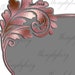 48 Luxury Rose Gold Label Frames 300 Dpi PNG Instant Download ...