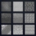 42 Silver Glitter and Sequin Digital Papers 12" 300 Dpi Instant ...