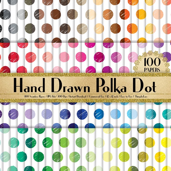 Polka Dot Papers - Etsy