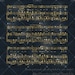 8 Gold Glitter Music Sheet Overlay Images 12 Inch, 300 Dpi Planner ...