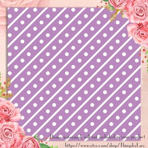100 Seamless Dot and Line Papers 12 Inch 300 Dpi Instant Download ...