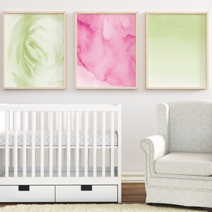 30 Ombre Aloe & Hot Pink Watercolor Digital Papers 12x12 Inch 300 Dpi ...