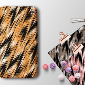 100 Seamless Glitter Ikat Pattern Digital Papers 12x12" 300 Dpi Planner ...