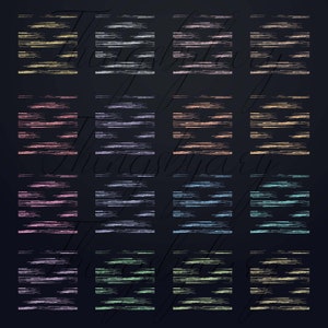 16 Seamless Glitter Brush Stroke Transparent Overlay Images PNG 16 ...