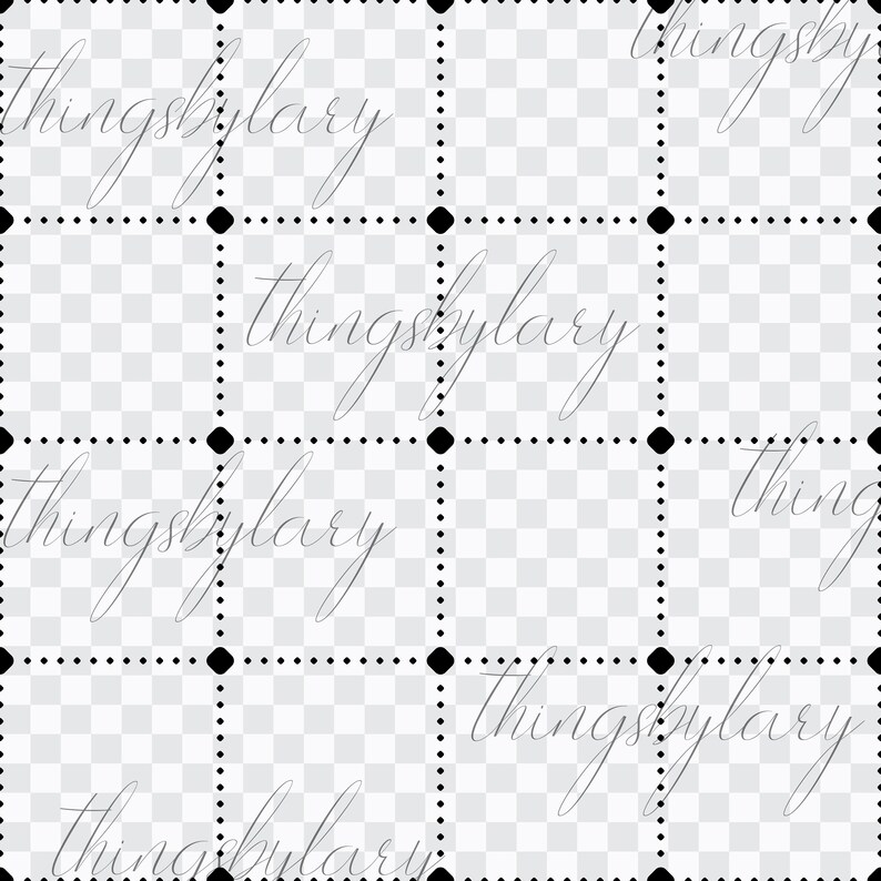 16 Black Minimalist Dot Overlay Papers Transparent Paper - Etsy