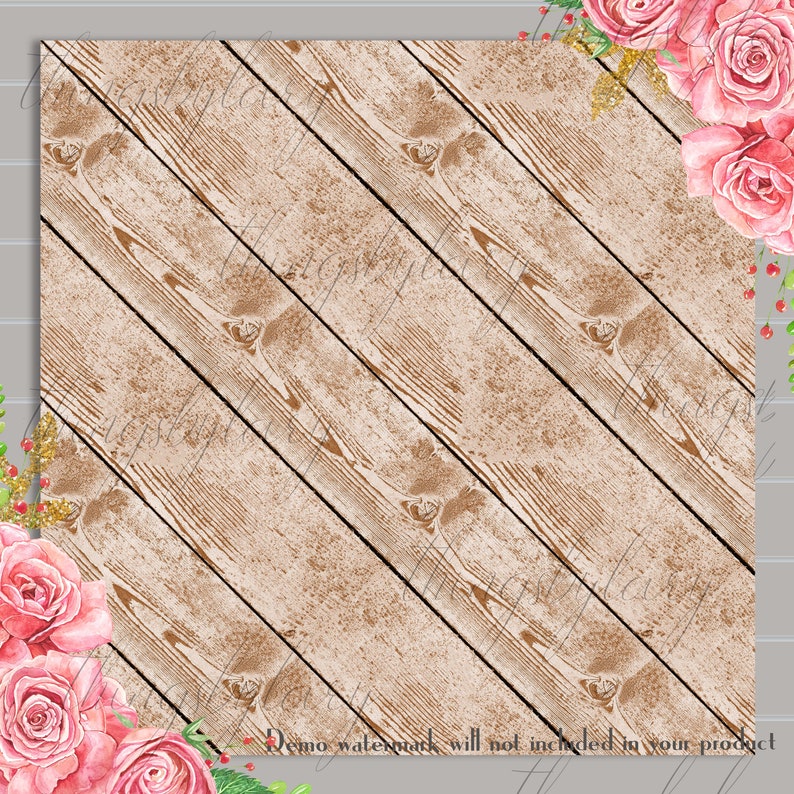 100 Seamless Real Diagonal Rustic Wood Digital Papers - Etsy