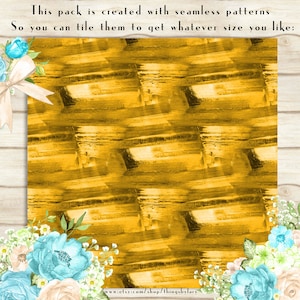 100 Seamless Brush Stroke Foil Papers, Seamless Paper, 300 Dpi Planner ...