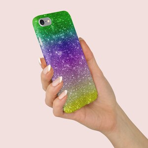 16 Seamless Ombre Mardi Gras Glitter Digital Papers Commercial Use ...