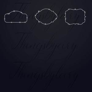 30 Real Diamond Frames Clip Arts 300 Dpi PNG Transparent Instant ...