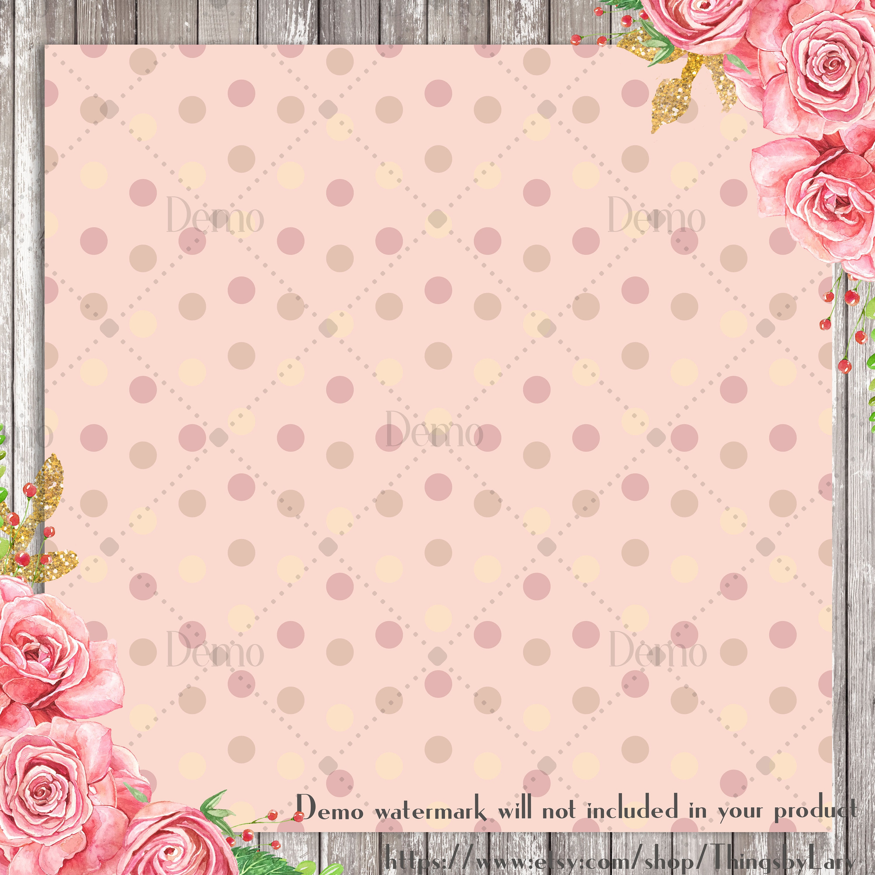 18 Seamless Pastel Polka Dot Digital Papers 12inch 300 Dpi Commercial ...
