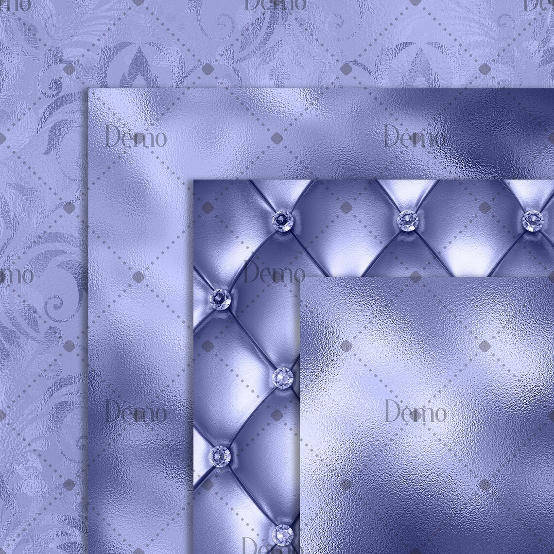 16 Luxury Midnight and Orchid Digital Paper Pack Commercial Use Luxury ...