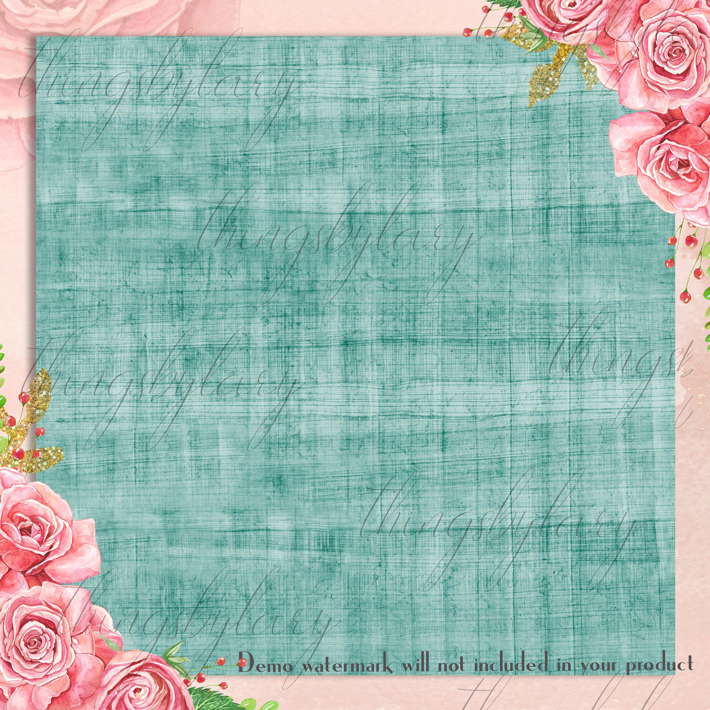100 Seamless Antique Parchment Digital Papers 12x12" 300 Dpi Commercial ...