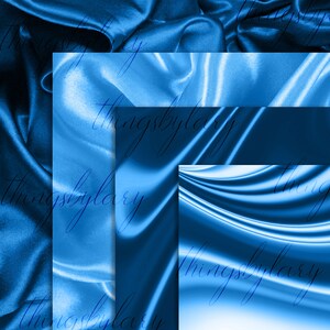 42 Royal Blue Satin Silk Cloth Papers 12 Inch, 300 Dpi Planner Paper ...