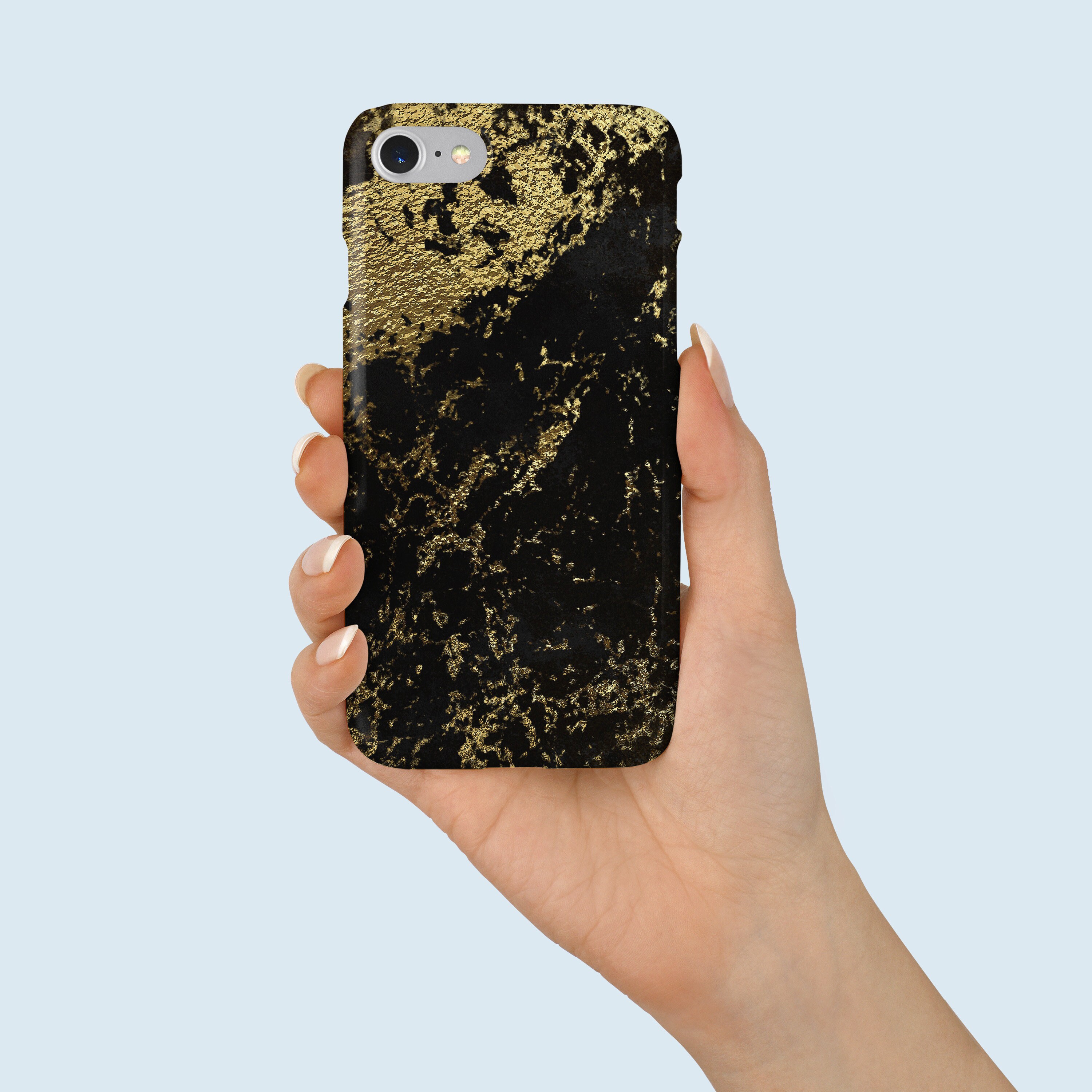 16 Distressed Metallic Gold Foil and Black Digital Papers 12" 300 Dpi ...