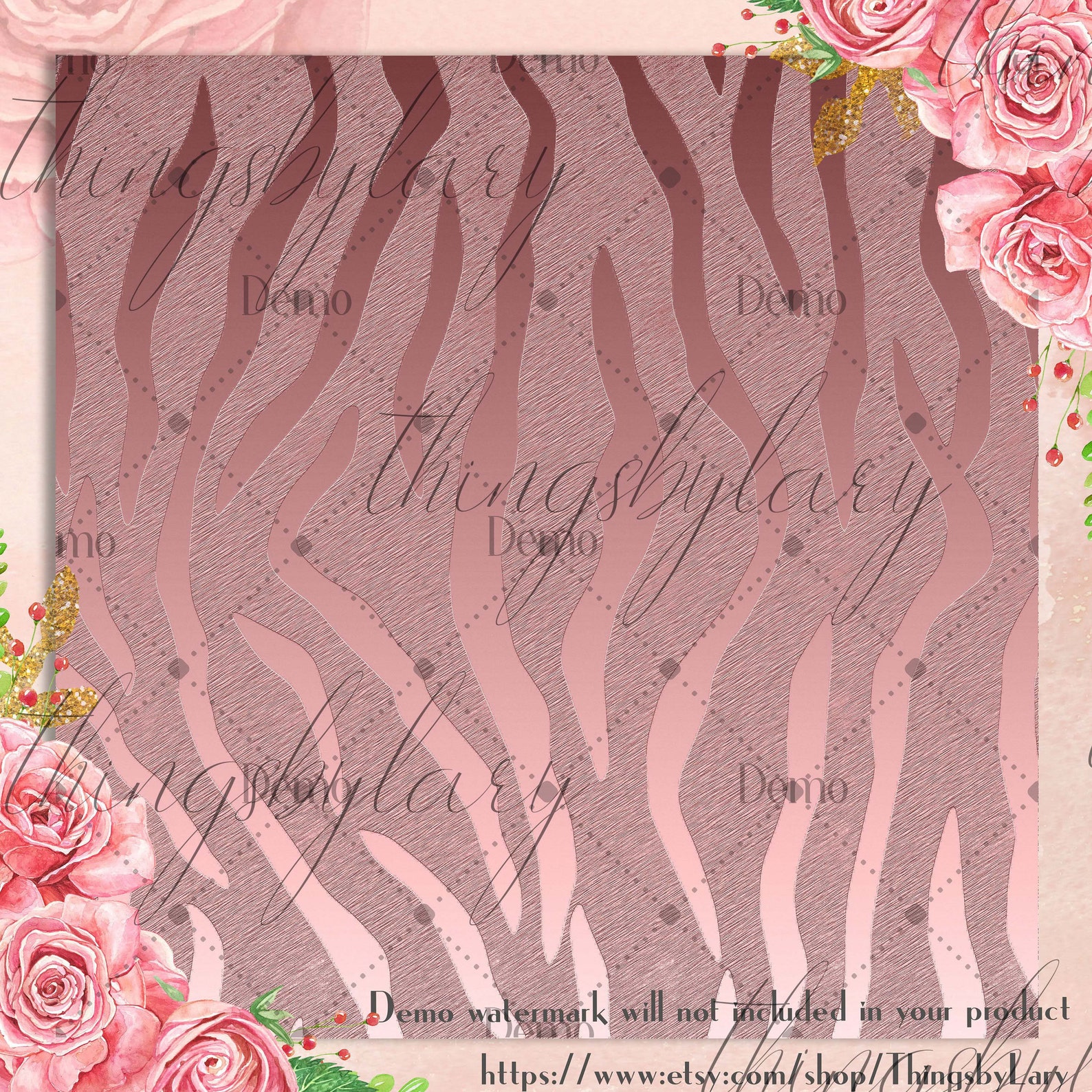42 Rose Gold Metallic Papers 12 Inch, 300 Dpi Planner Paper, Commercial ...
