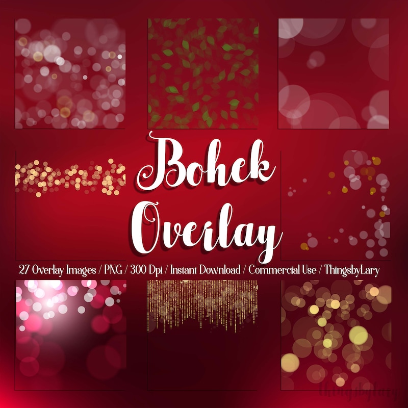 Bokeh Overlay - Etsy