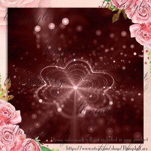 42 Rose Gold Bokeh Papers 12 Inch, 300 Dpi Planner Paper, Commercial ...