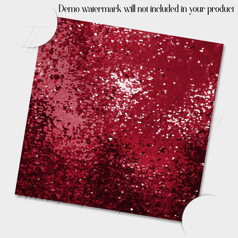 100 Luxury Shimmering Sequin Style 2 Digital Papers Commercial Use ...