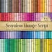 100 Seamless Vintage Script Papers 12 Inch 300 Dpi Commercial Use ...
