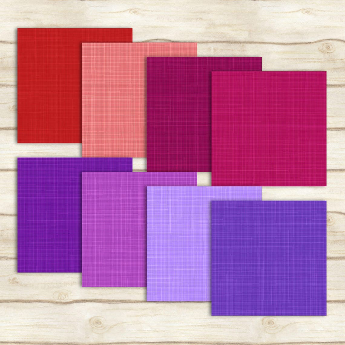 254 Rainbow Paper Cloth Texture Digital Papers 12 Inch 300 Dpi Instant ...