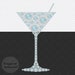 32 Diamond Pearl Gemstone Martini Cocktail Glass PNG Images Commercial ...