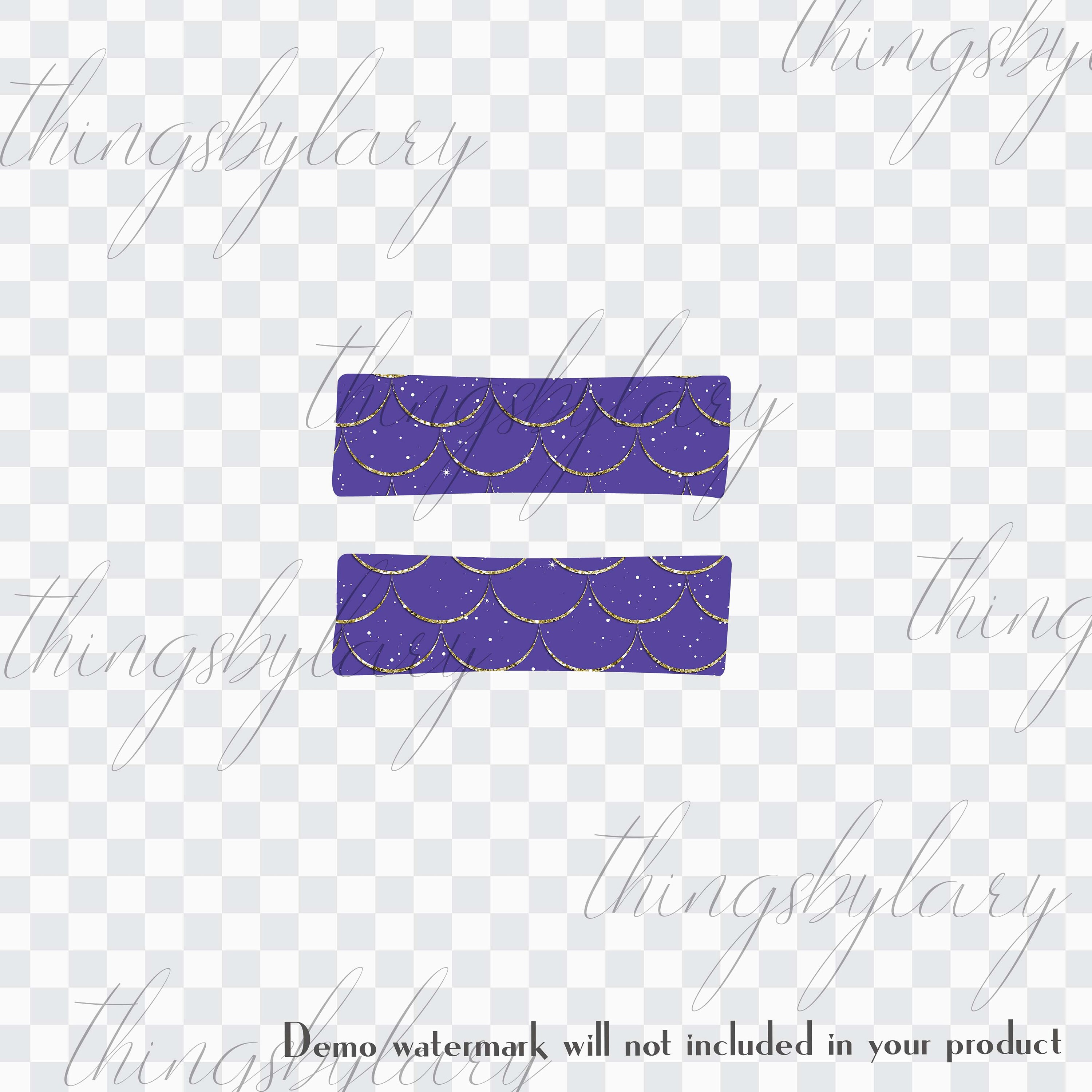 95 Purple Mermaid Scale and Gold Glitter Alphabet Number Symbol Clip ...