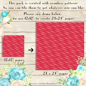100 Seamless Striped Dot Papers in 12" X 12", 300 Dpi Planner Paper ...