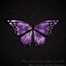 100 Luxury Foil Butterfly Cliparts, Planner Clipart, Colorful Butterfly ...
