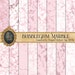 16 Bubblegum Marble Papers, Pink Marble, Digital Marble Paper, Glitter ...