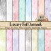 100 Soft Luxury Foil Damask Digital Papers 12x12 300 Dpi - Etsy