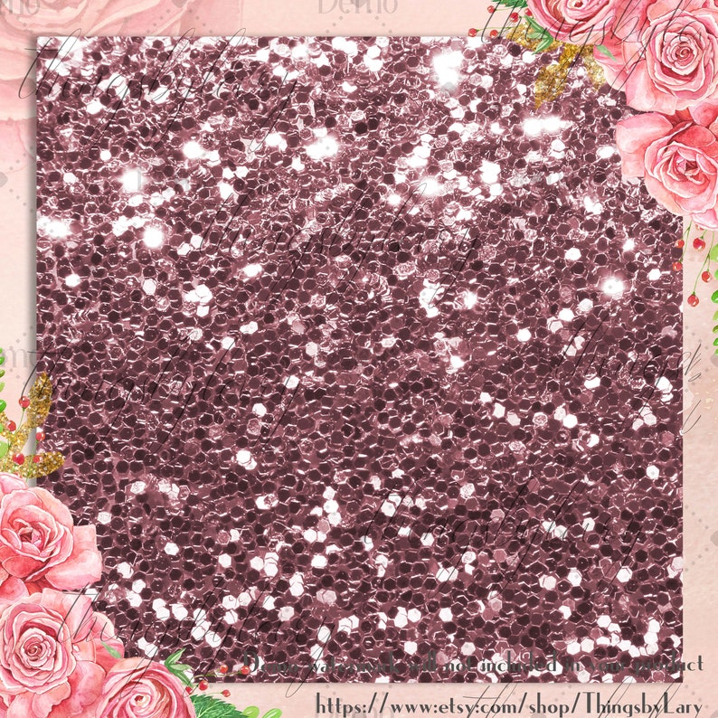 100 Chunky Glitter Digital Papers 12 Inch Instant Download Commercial ...