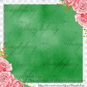 42 Christmas Foil Papers 12 Inch, 300 Dpi Planner Paper, Commercial Use ...