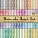 100 Seamless Watercolor Bokeh Dot Paper 2 in 12 X 12, 300 Dpi Planner ...