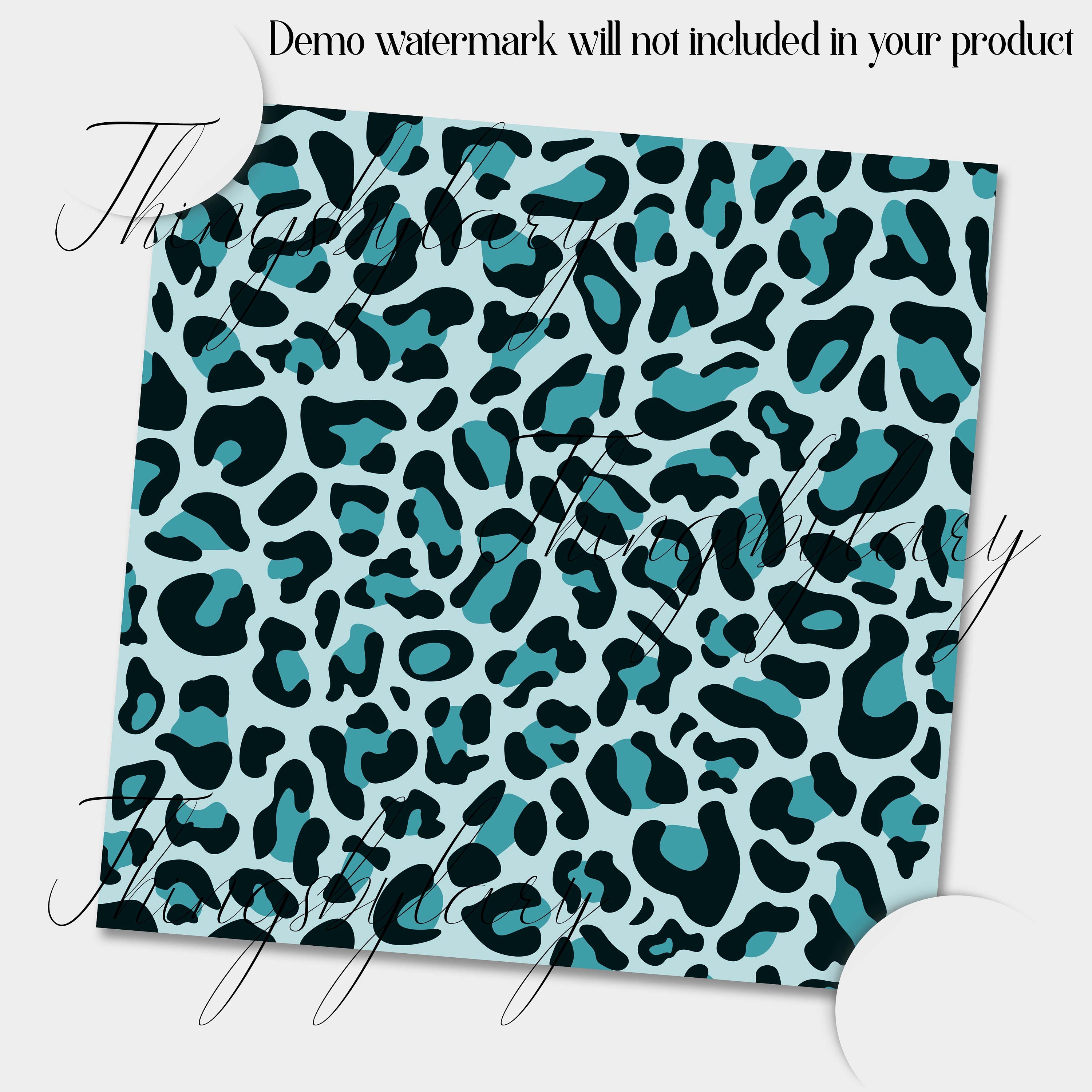 100 Seamless Leopard Print Papers in 12x12 300 Dpi - Etsy UK