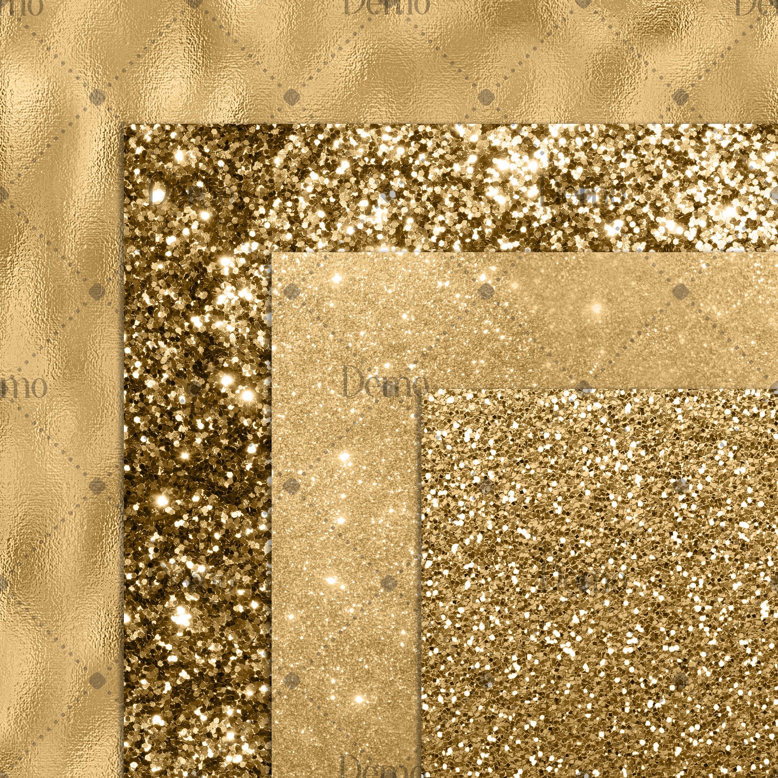 16 Luxury Old Gold Glam Digital Papers 12inch 300 Dpi | Etsy
