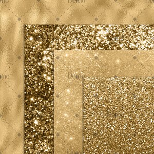 16 Luxury Old Gold Glam Digital Papers 12inch 300 Dpi Commercial Use ...