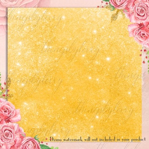100 Shimmering Dust Glitter Texture Digital Papers 12x12" 300 Dpi ...