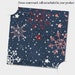 12 Winter Pattern Digital Papers in Denim and Peach Color in 12 Inch ...