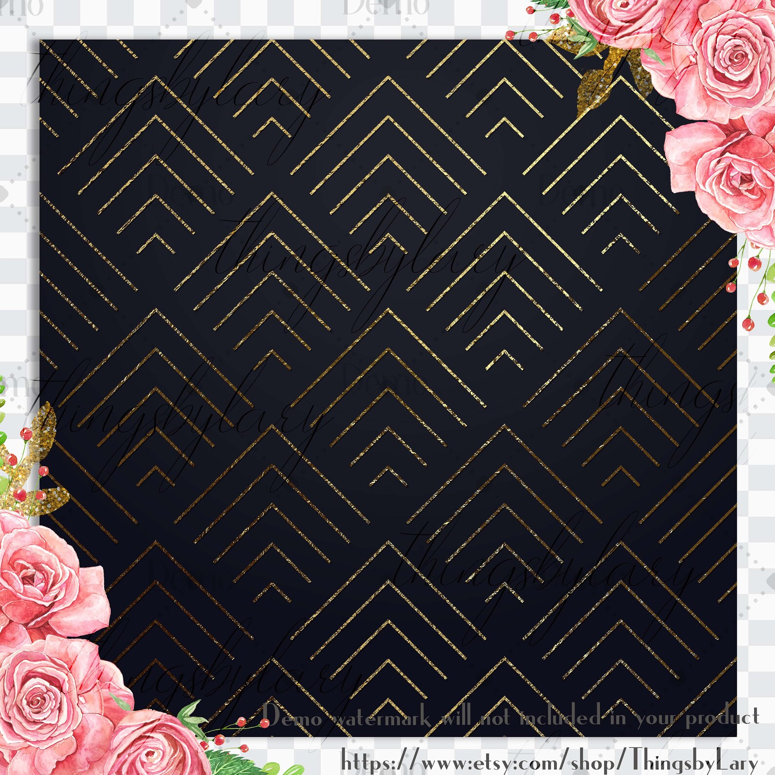 30 Seamless Geometric Art Deco Pattern Overlay Images PNG Transparent ...