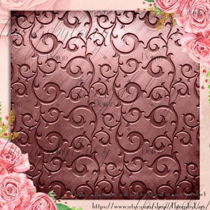 42 Rose Gold Metallic Papers 12 Inch, 300 Dpi Planner Paper, Commercial ...