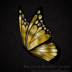 100 Luxury Butterfly Cliparts, Planner Clipart, Colorful Butterfly ...