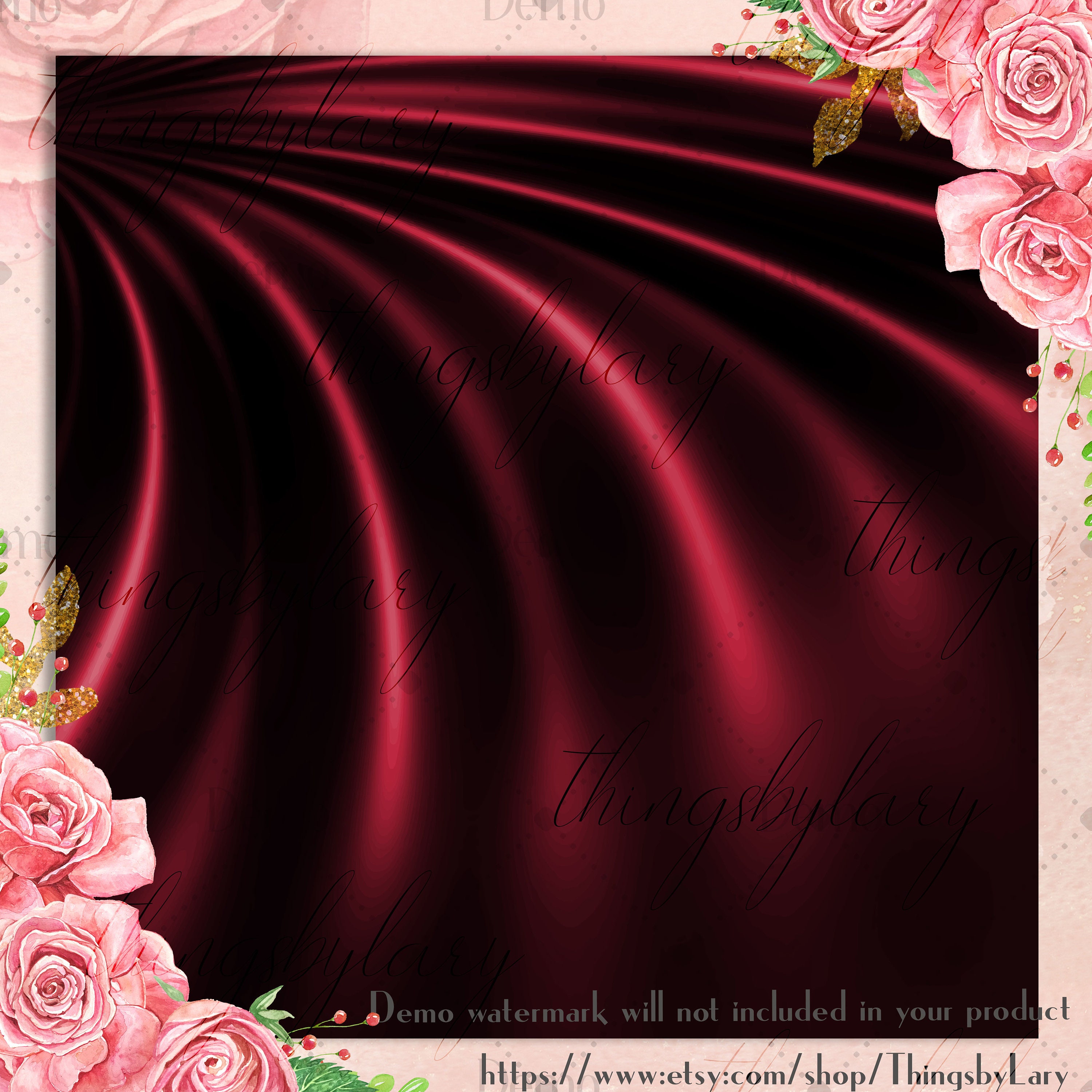 16 Red Silk Texture Paper, Luxury Wedding, Scrapbook, Sparkle, Satin ...