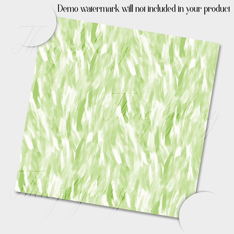 100 Seamless Watercolor Brush Stroke Digital Papers Commercial Use ...