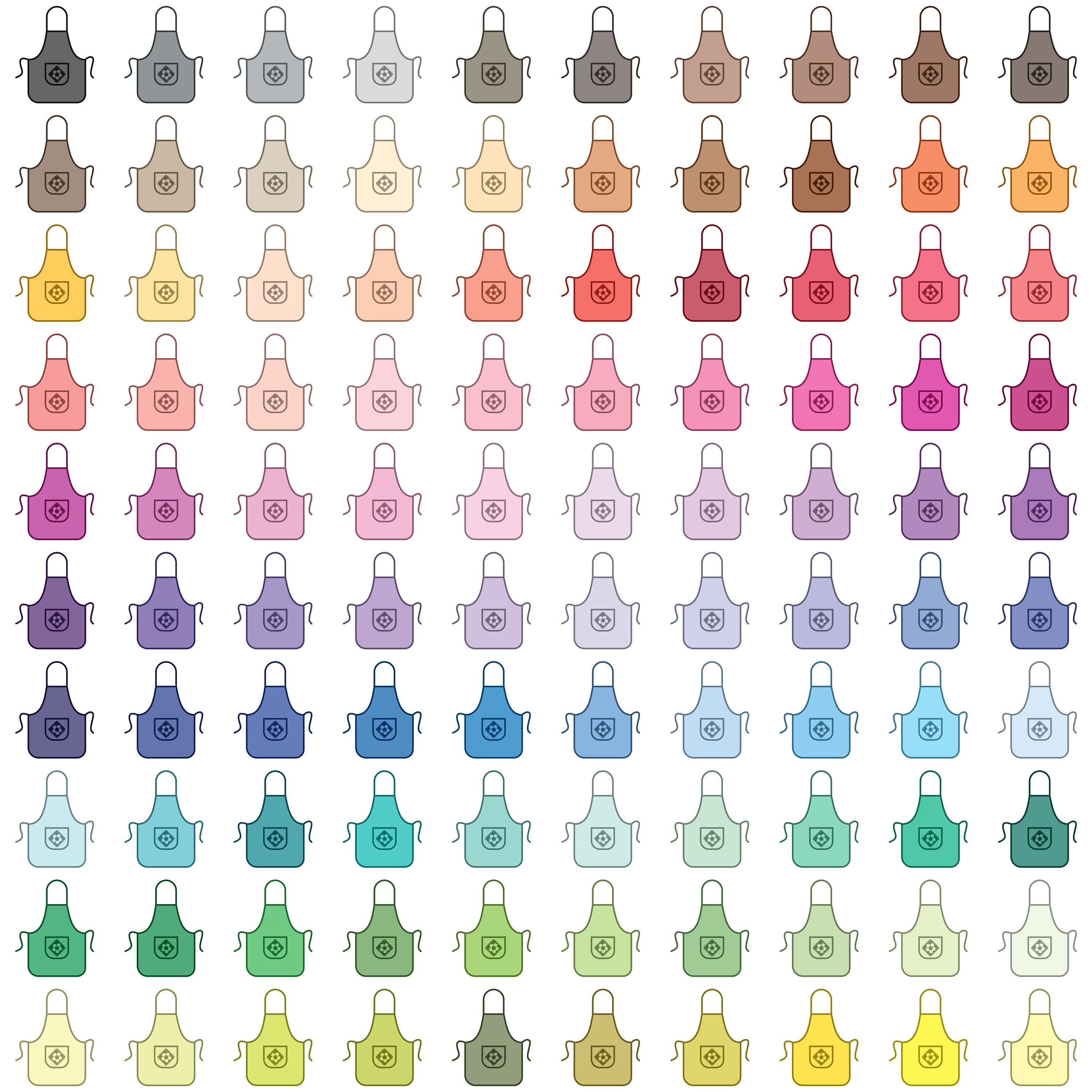 100 Apron Clipart Kitchen Digital Clip Art Cooking Clipart - Etsy Canada