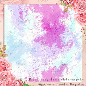 26 Seamless Watercolor Artistic Colorful Abstract Digital Papers 12 ...