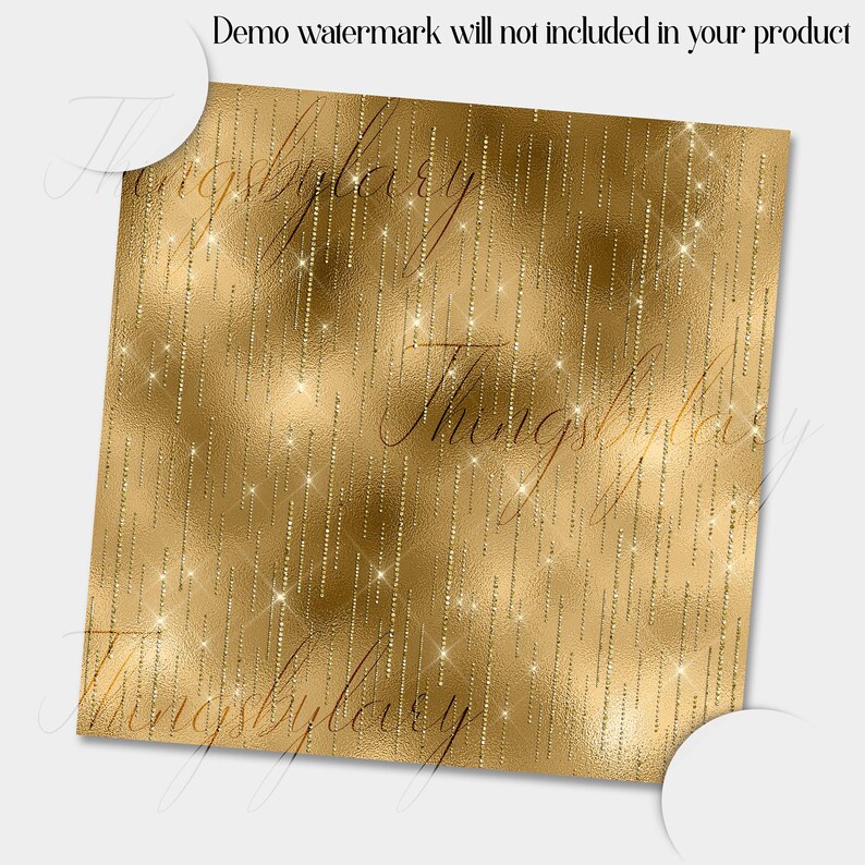 16 Twinkle Gold Christmas Digital Papers 12x12 300 Dpi - Etsy