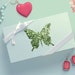 30 Greenery Foil and Glitter Butterfly Digital Images 300 Dpi Instant ...