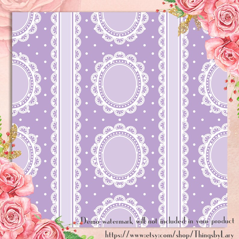 100 Seamless Shabby Chic Papers 12 300 Dpi Planner - Etsy